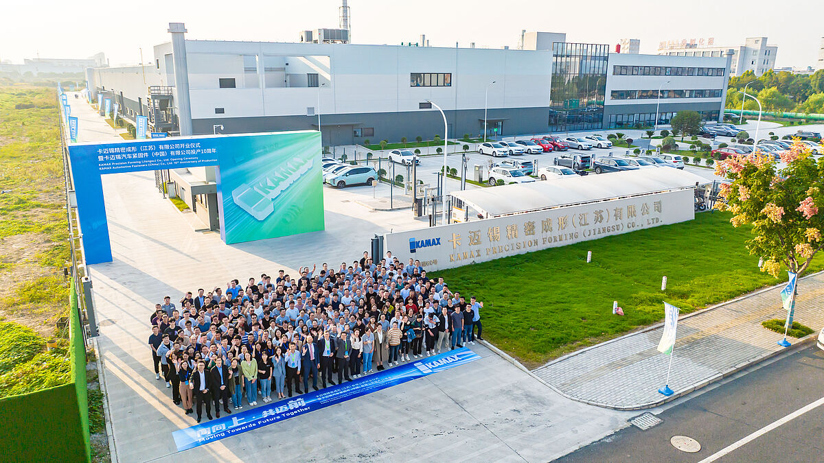 Two is twice as nice: KAMAX opens the second production in China